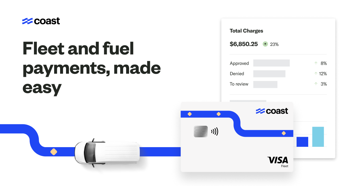 Coast | Smart Visa Fleet Fuel Card And Gas Card